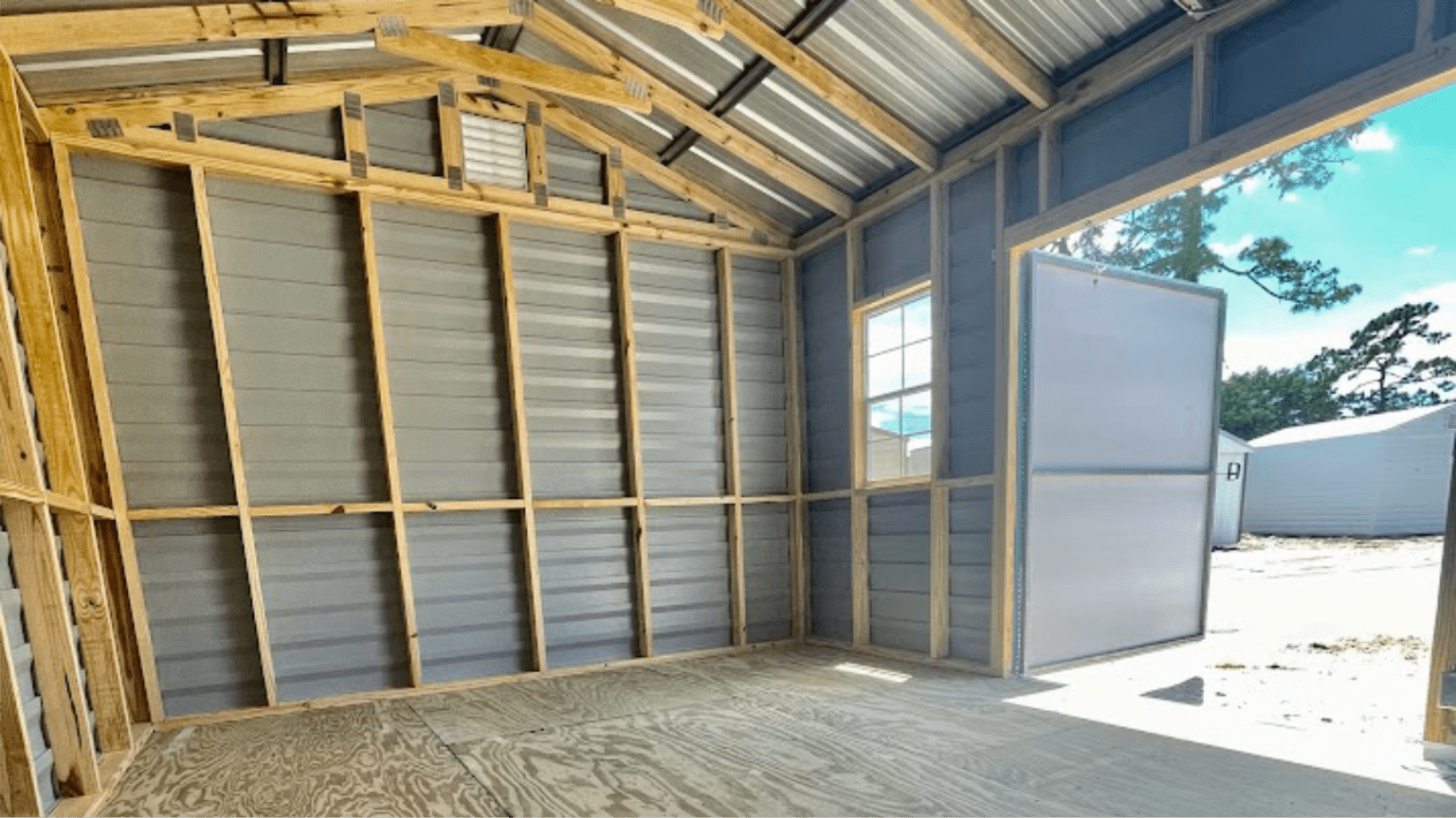 Wood Framed Shed - Robin Sheds