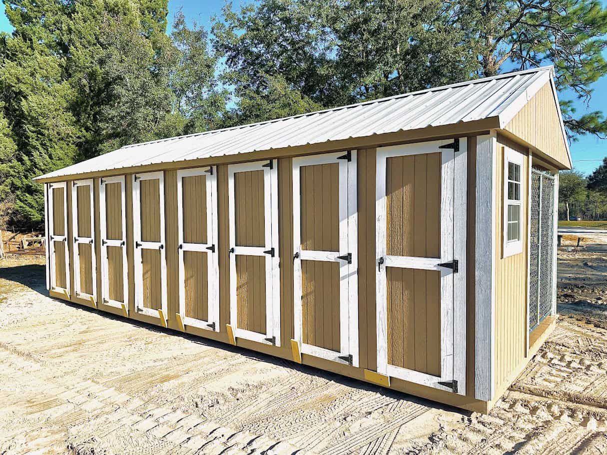 Dog Kennels for sale in Miami, FL. - Robin Sheds